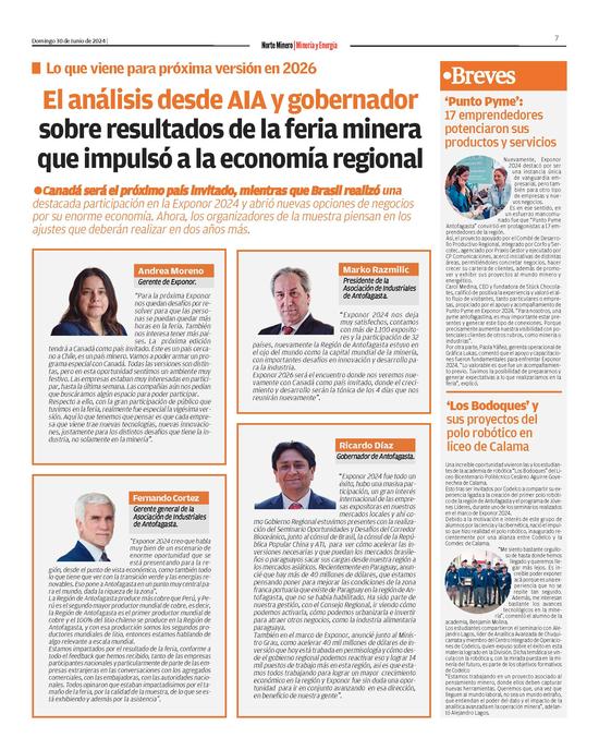 Página 7 | Revista Norte Minero - 30.06.2024